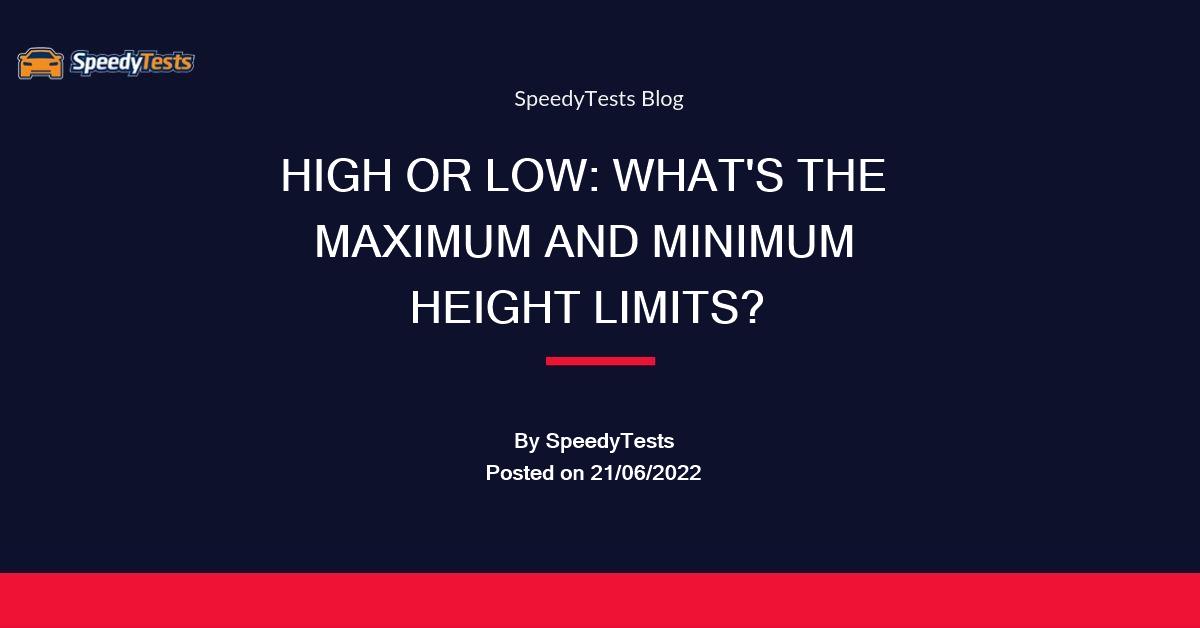 How high or low should your cars suspension be? - SpeedyTests